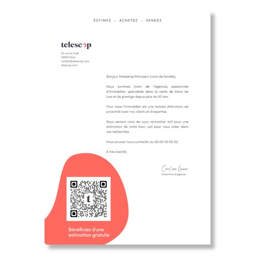 Modèles de courriers pour votre prospection immobilière