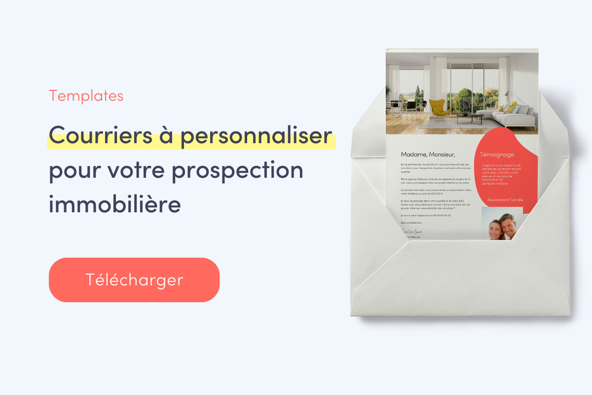 Modèles de courriers pour votre prospection immobilière